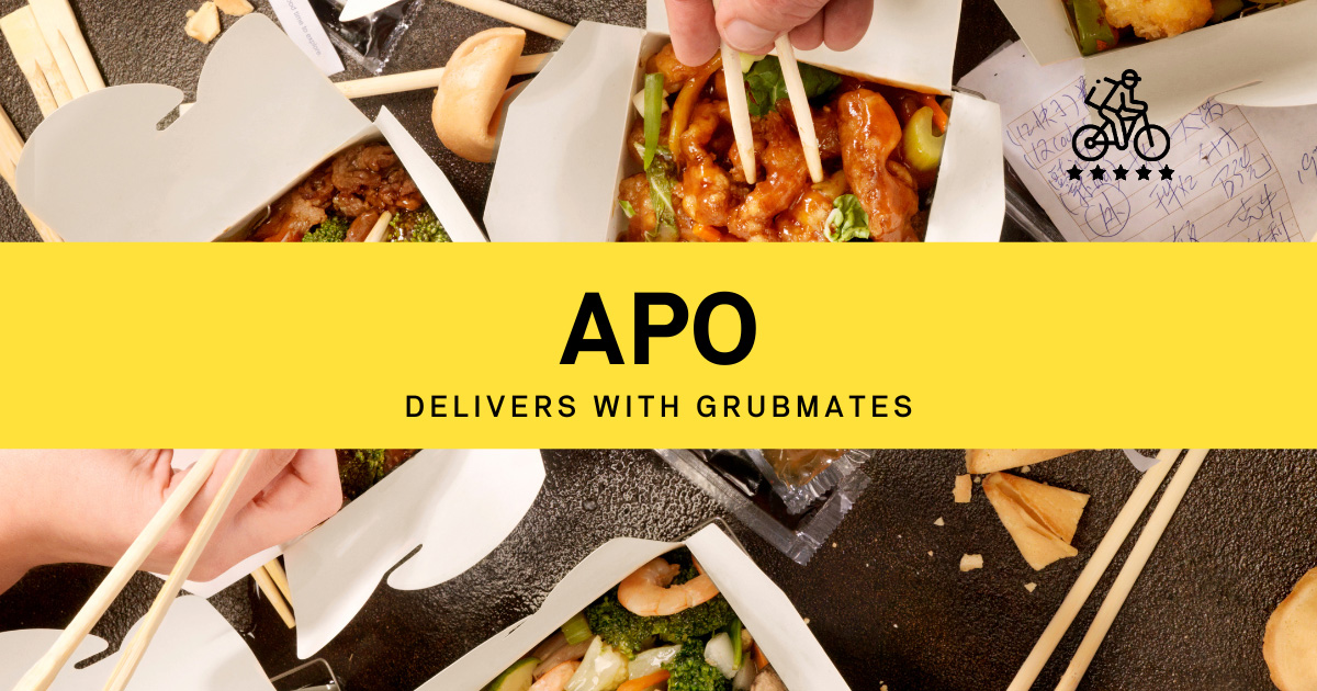 Food delivery (Apo, Tamarin Black River)