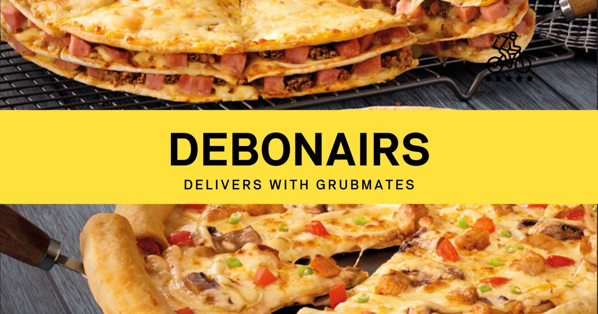Pizza delivery (Debonairs Pizza, Flic en Flac)