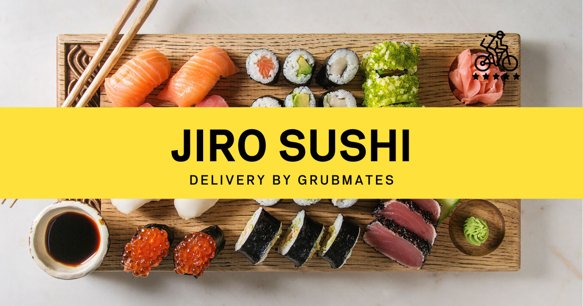 Food delivery (Jiro Sushi, Tamarin Black River)