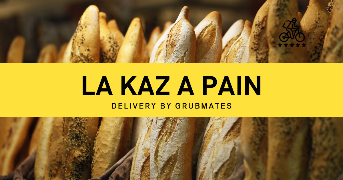 Bakery and pastries delivery (La Kaz a Pain, Tamarin Black River)